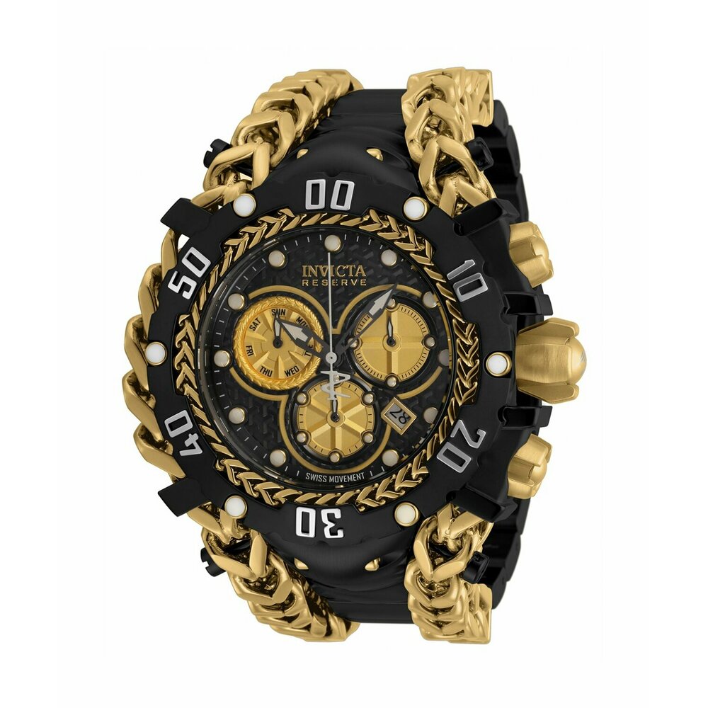 Invicta Watches, Reserve 34436 Men's Quartz Watch - 55mm Czarny, male ...