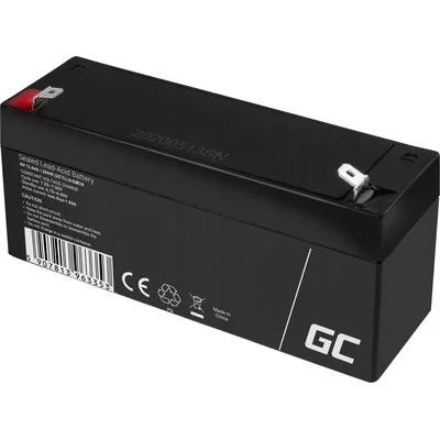 Green Cell Akumulator bezobsługowy AGM VRLA 6V 3.4Ah do systemów alarmowych i zabawek AGM38 ...