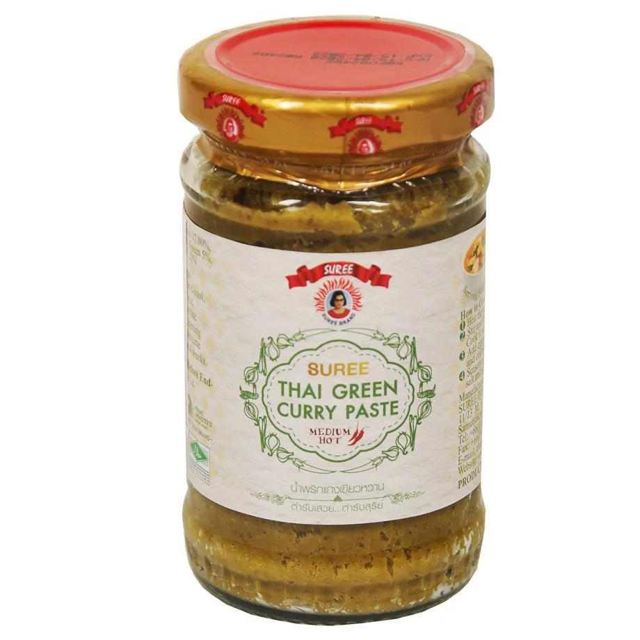 Suree Brand - Thai Green Curry Paste - Ceny i opinie na Skapiec.pl