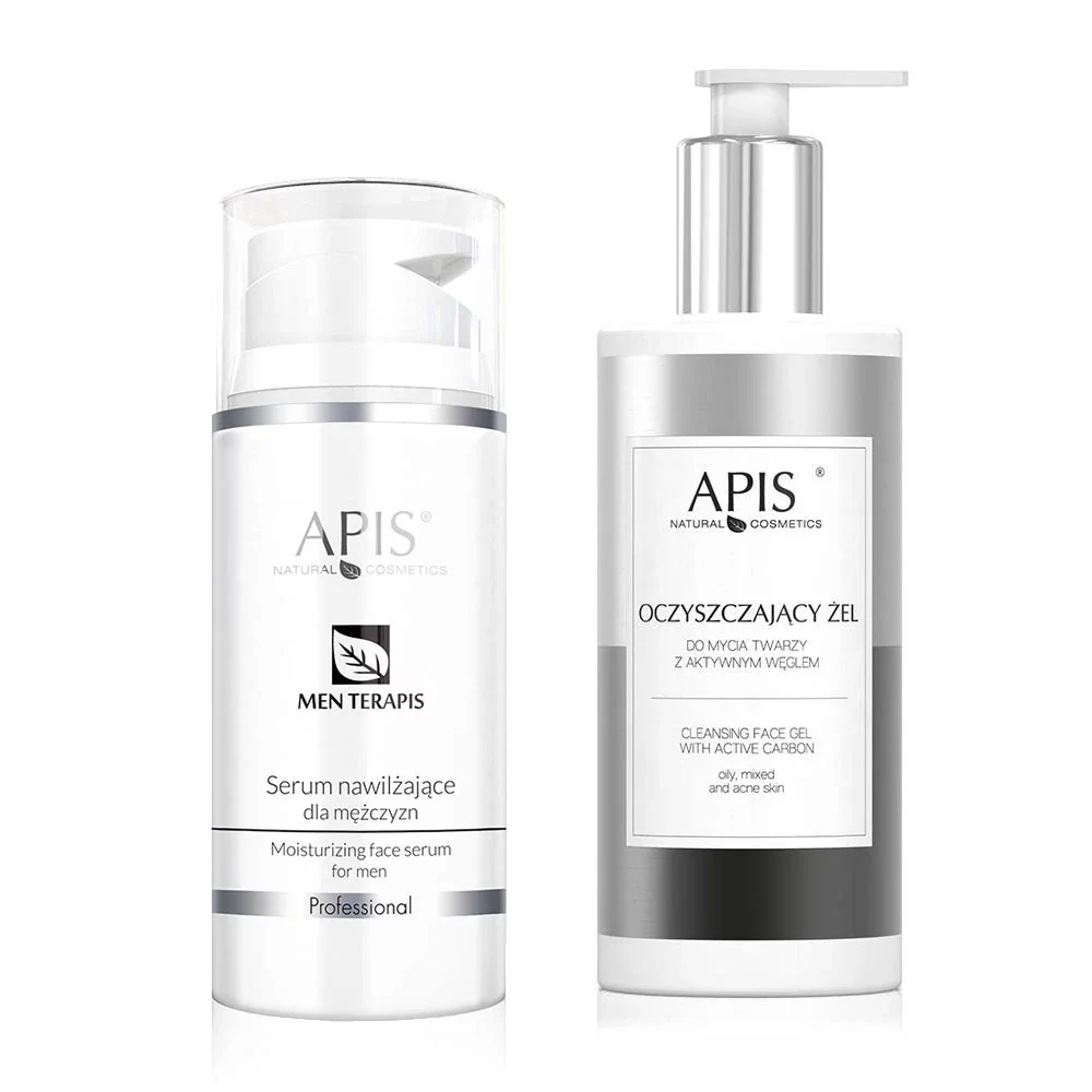 Apis Professional Zestaw kosmetyków do twarzy dla mężczyzn Apis ...