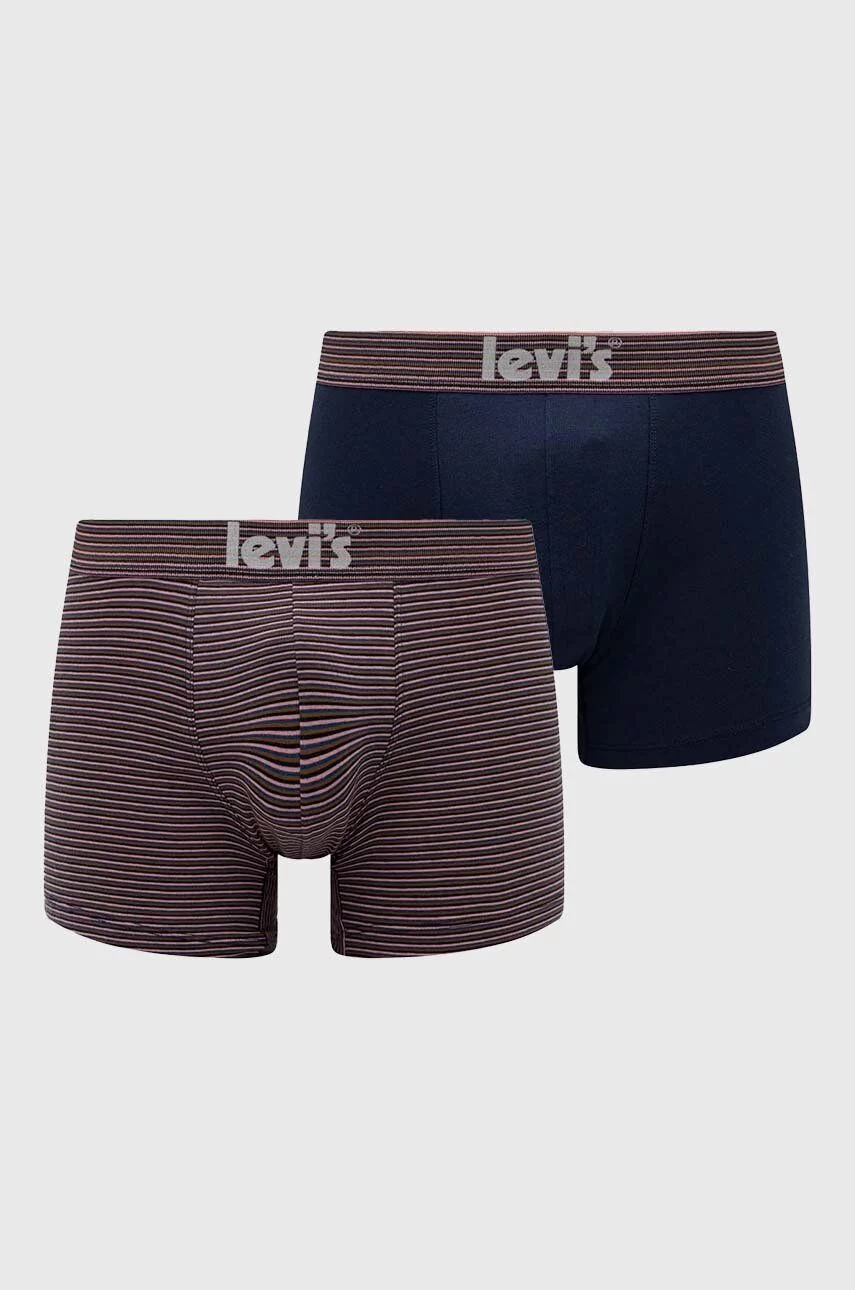 Levi's bokserki 2-pack męskie kolor różowy - Ceny i opinie na Skapiec.pl