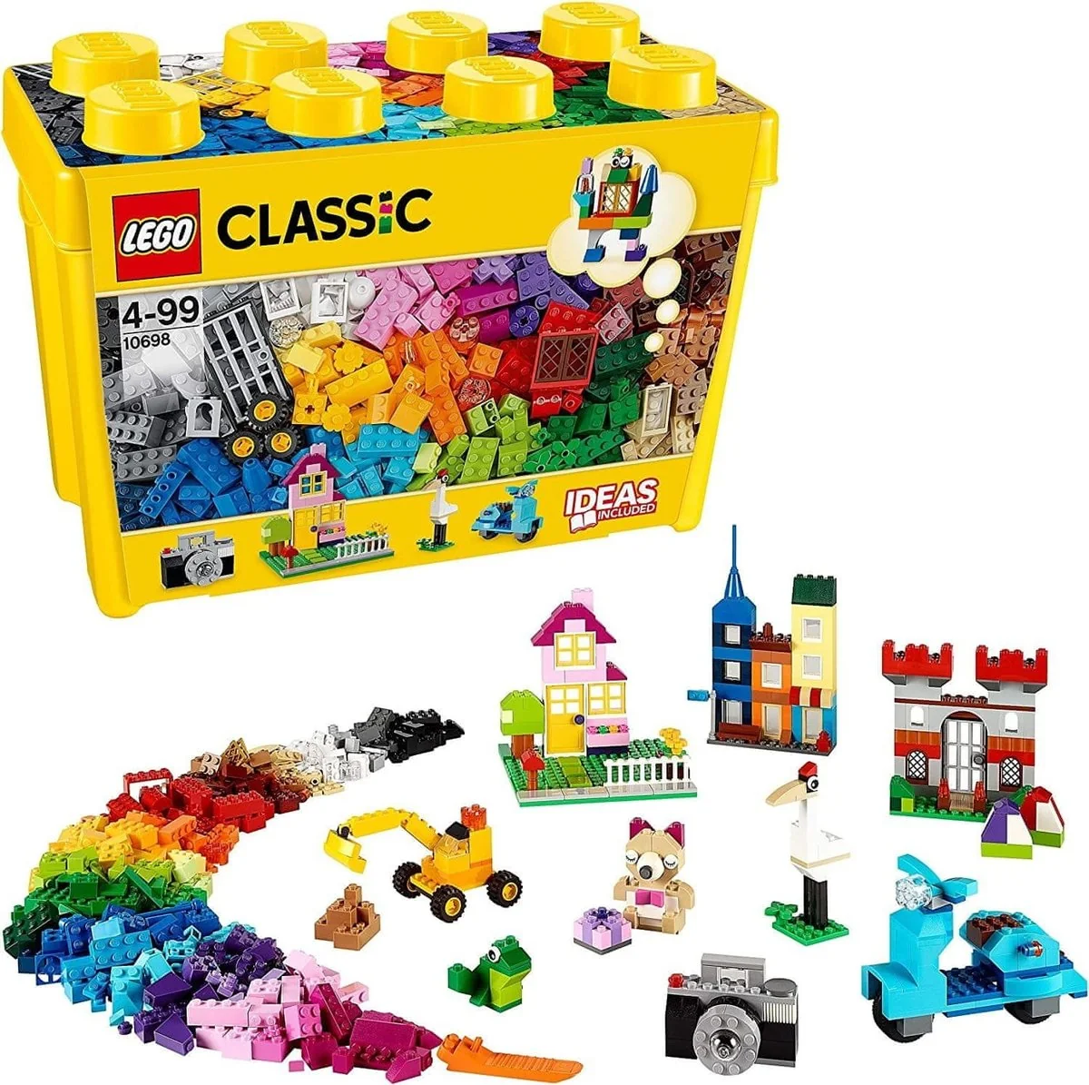 LEGO Classic - Kreatywne duże pudełko swobodne budowanie ZESTAW LEGO ...
