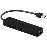 i-Tec Pretec HUB USB HUB 3 Port USB 3.0 + Gigabit Ethernet Adapter ...