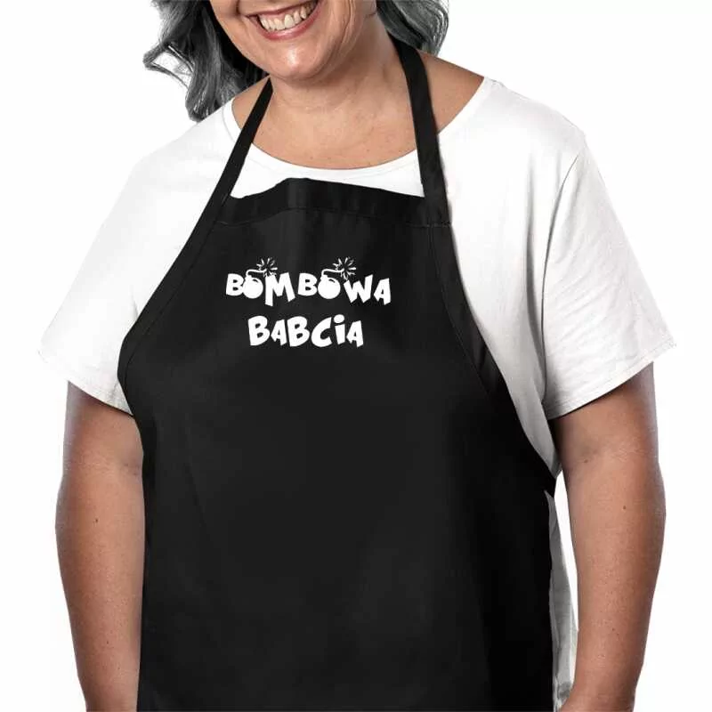Bombowa babcia - fartuch na prezent dla babci - Ceny i opinie na Skapiec.pl