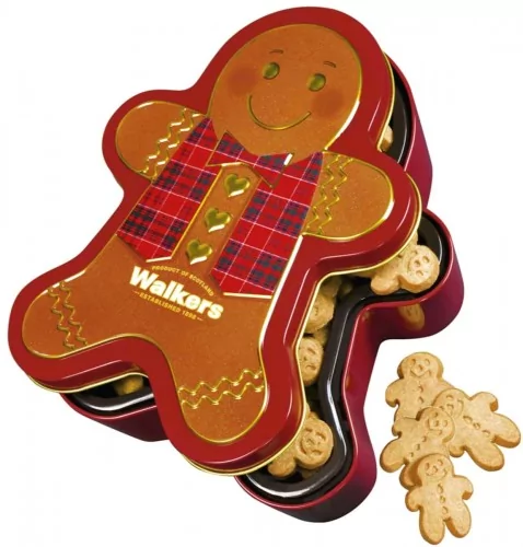 Walkers Ciastka Gingerbread Man 300g w puszce 1C39-56544 - Ceny i ...