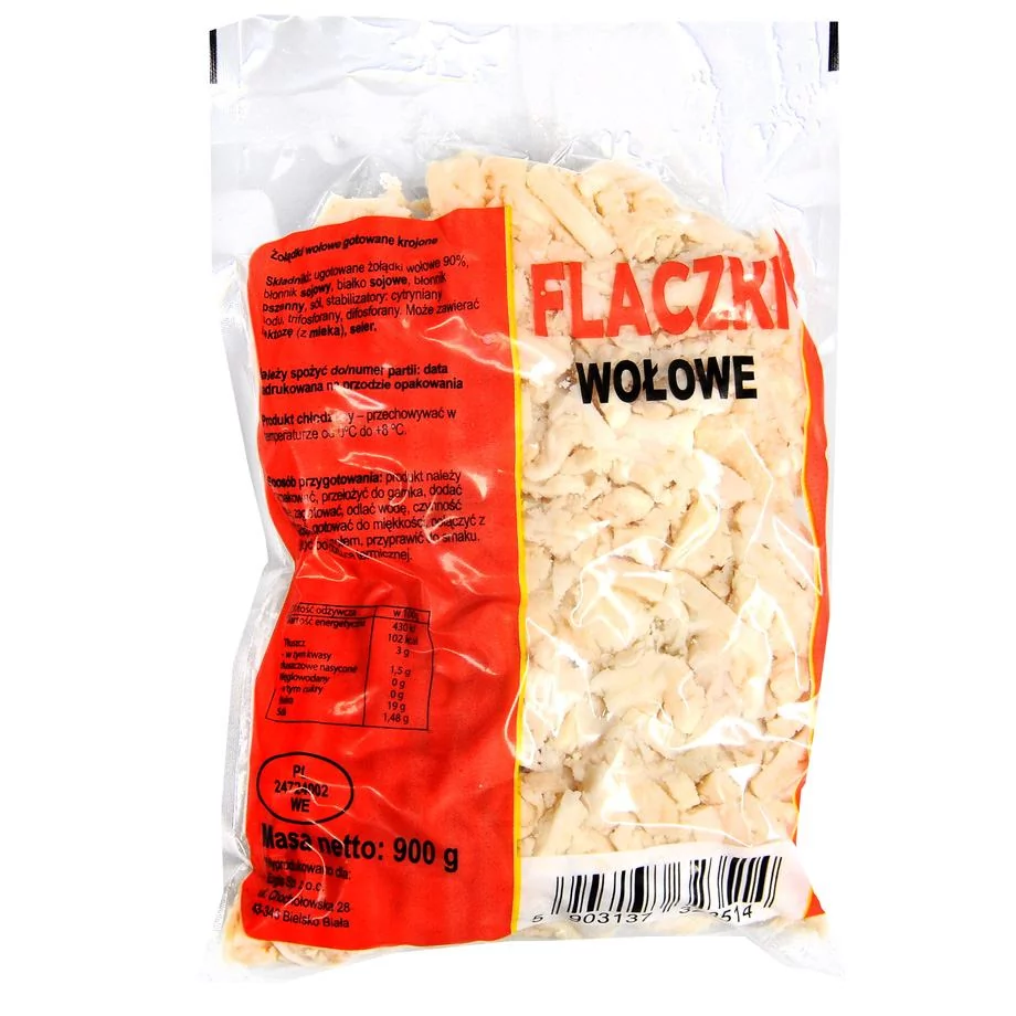 Auchan - Flaki wołowe blanszowane - Ceny i opinie na Skapiec.pl