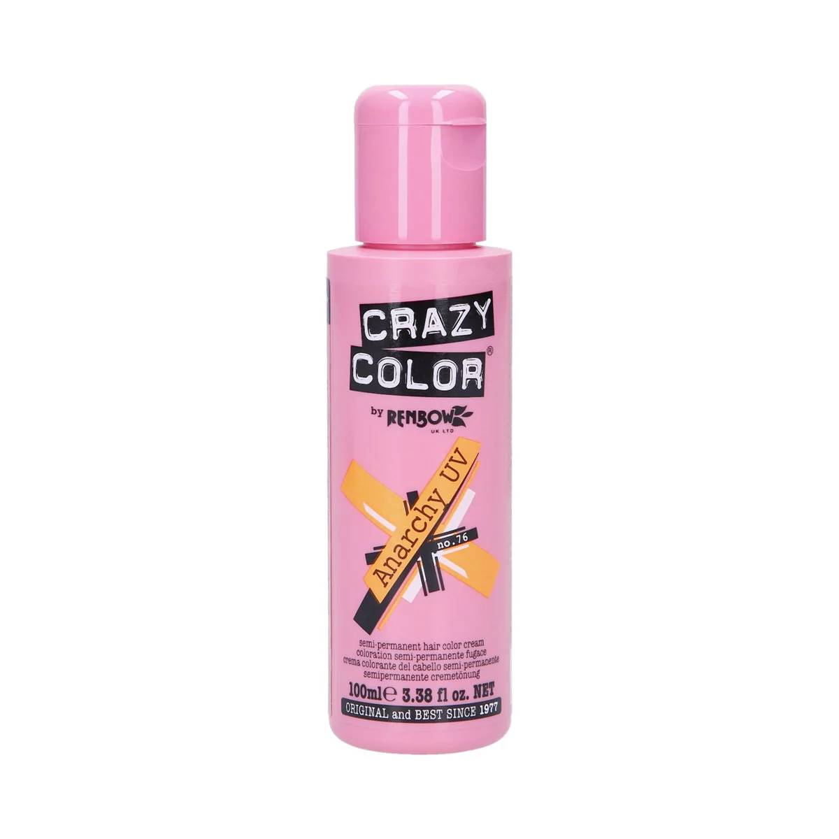 Crazy Color,, Półtrwała farba do włosów 76 Anarchy UV, 100 ml - Ceny i ...