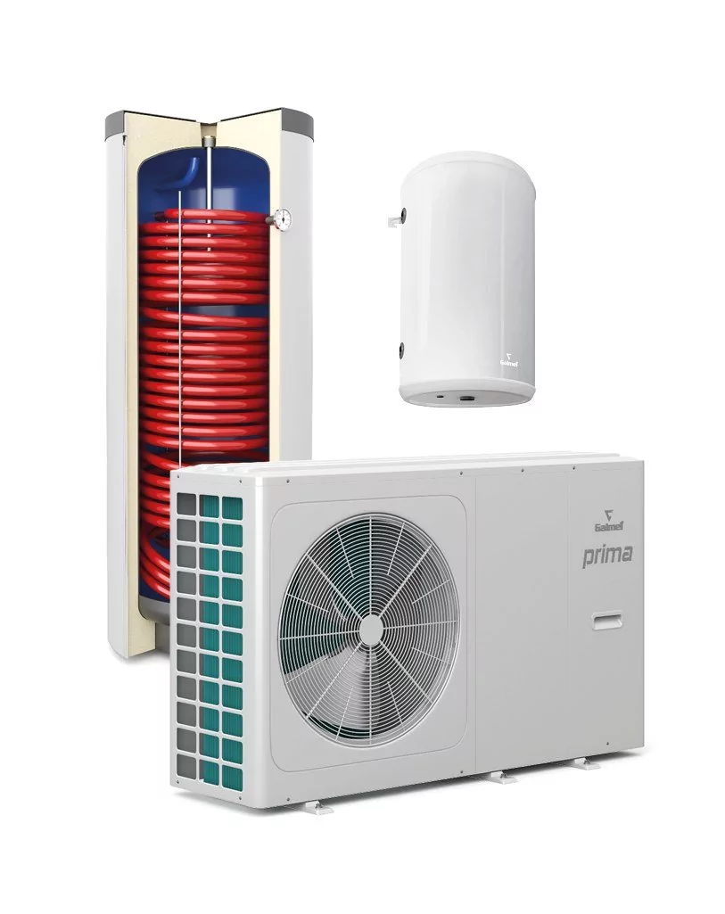 Galmet Pompa Ciepła SPLIT PRIMA S Hybrydowy System Grzewczy 1F R32 10GT ...