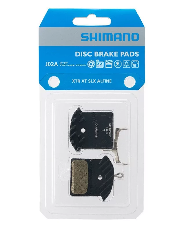 Shimano Okładziny J02A XTR/XT/SLX/Alfine czarny-szary / Materiał: żywiczne Y8LW98040 - Ceny i ...