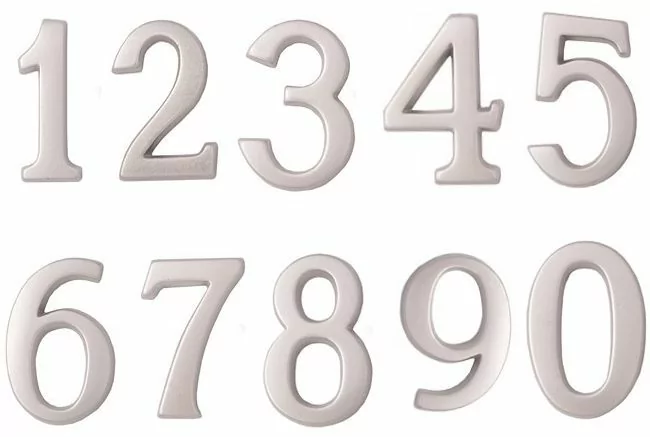 Cyfry samoprzylepne, 5 cm - Ceny i opinie na Skapiec.pl