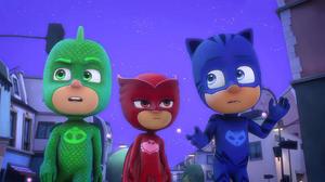 Pidżamersi, odc. 10: Opieka nad Geksonem/ Kotboy i malutki ninjaludek