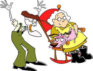 Chojrak - tchórzliwy pies, odc. 3