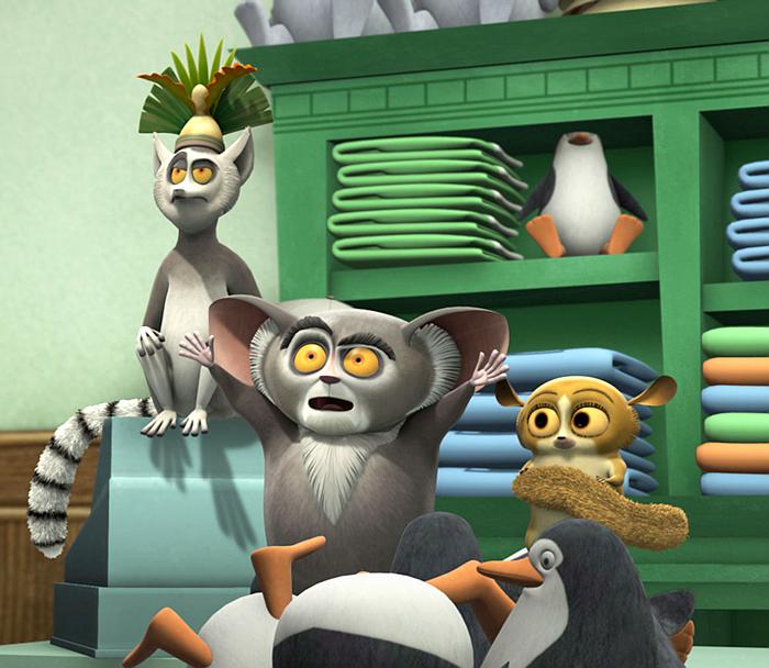 The Penguins of Madagascar, odc. 238: Nighty Night Ninja/Siege the Day