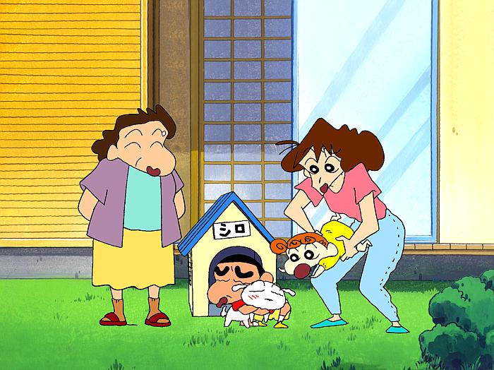 Shin Chan, odc. 642: Dziś nie jest też mój dzień! / Mama się wyprowadza ...