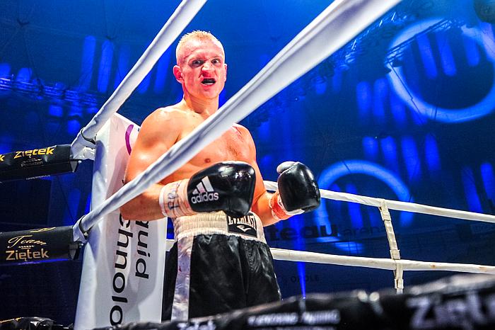 Boks: Night of Violence w Legnicy - waga średnia: Karol Welter - Andrew ...
