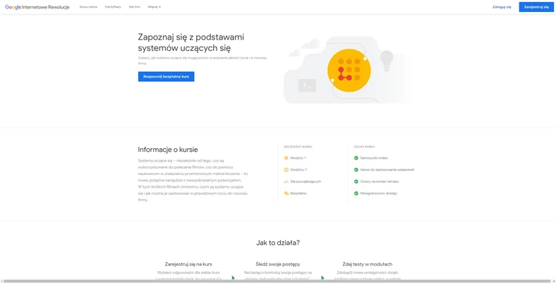 Google udostępnia bezpłatne kursy online. Część z nich przyda się każdemu