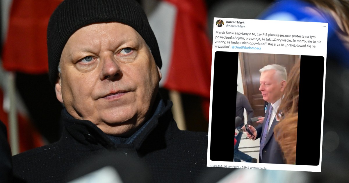 Marek Suski zapowiada dalsze przeszkadzanie. "Nie jesteśmy świrami ...