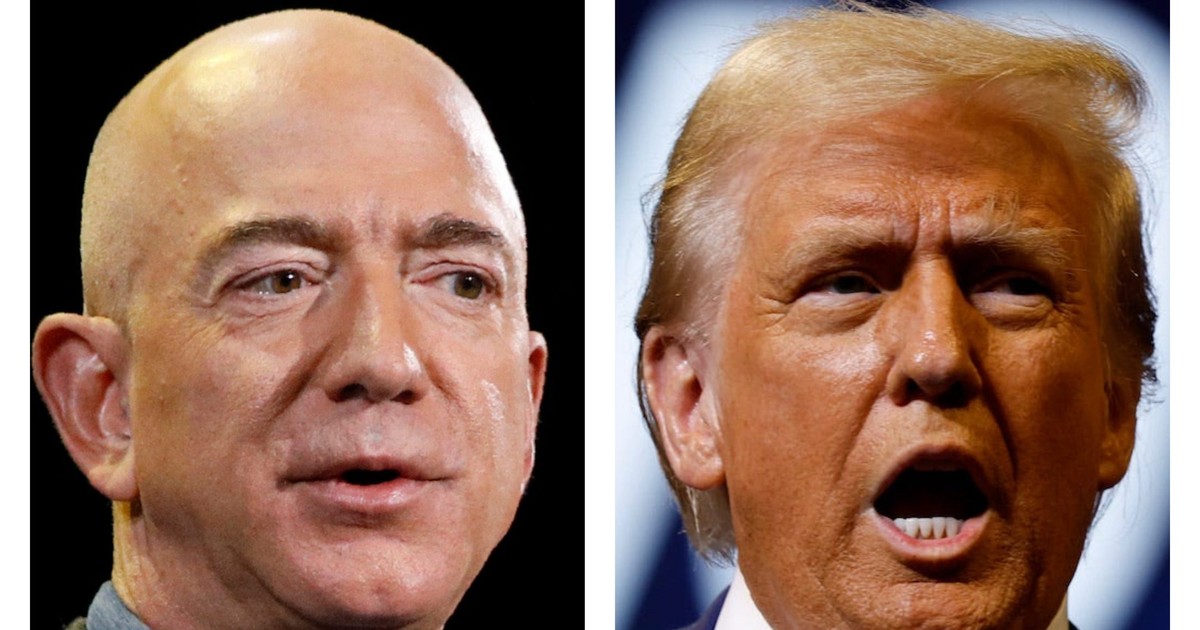 Donald Trump and Jeff Bezos' dinner at Mar-a-Lago is the latest ...