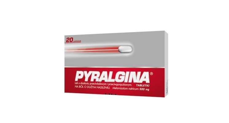 Pyralgina (ulotka) - skład tabletki, dawkowanie leku