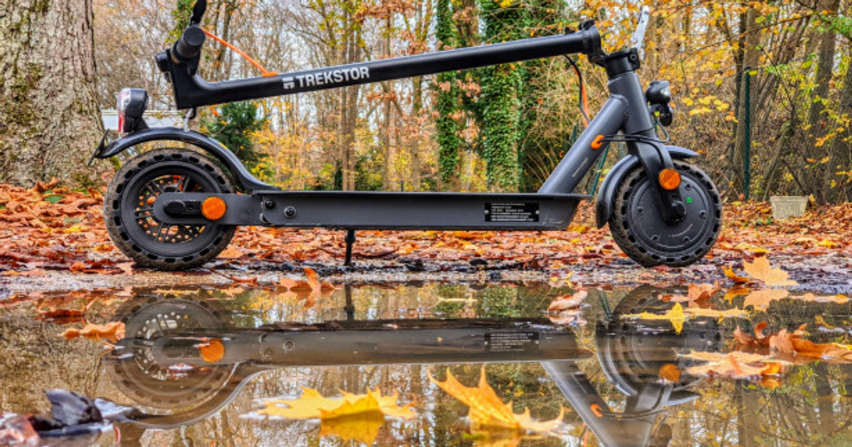 E-Scooter Trekstor EG3178 im Test: richtig gut und bezahlbar | heise ...