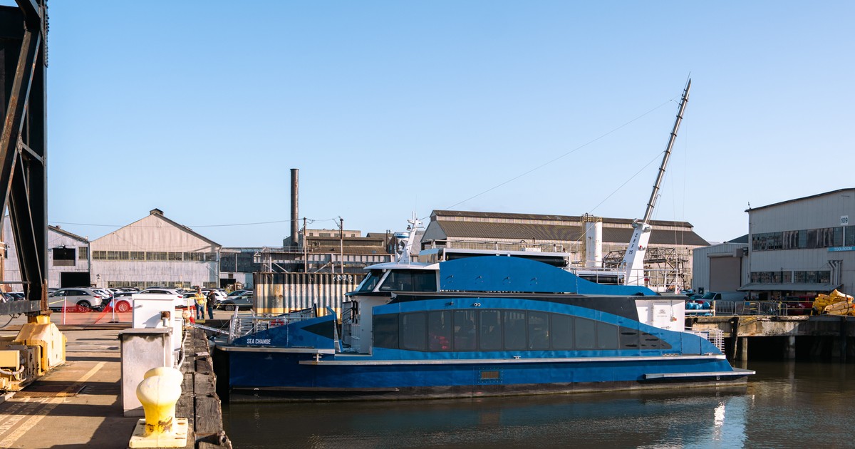 A novel hydrogen fuel cell-powered ferry is scheduled to start carrying ...