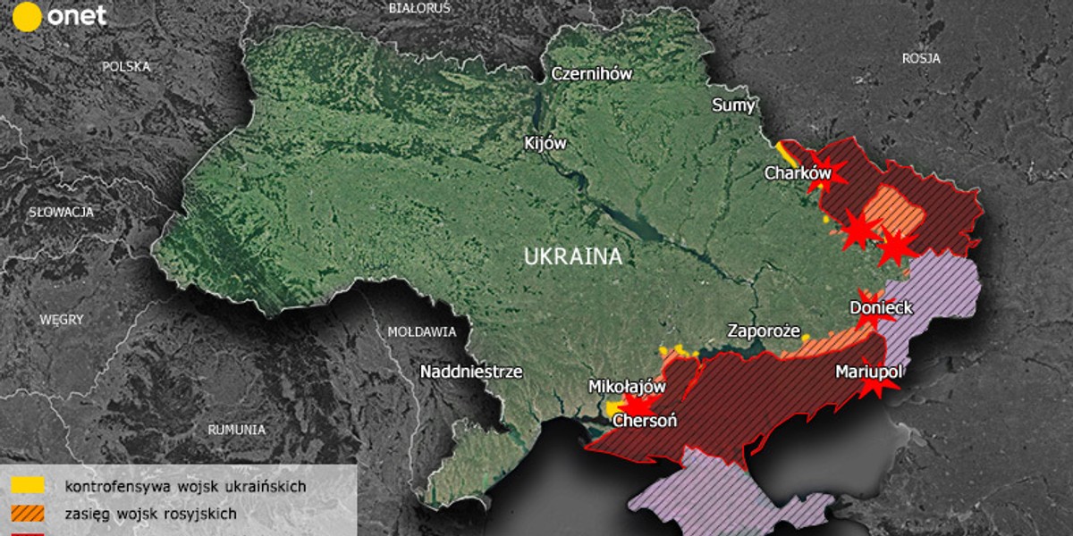 Walki w Donbasie i sukcesy Ukraińców na południu. Sytuacja na froncie ...