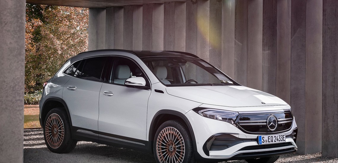 MERCEDES-BENZ EQA EQA 350 H243 Edition 1 CVT 292KM 215KW prąd ...