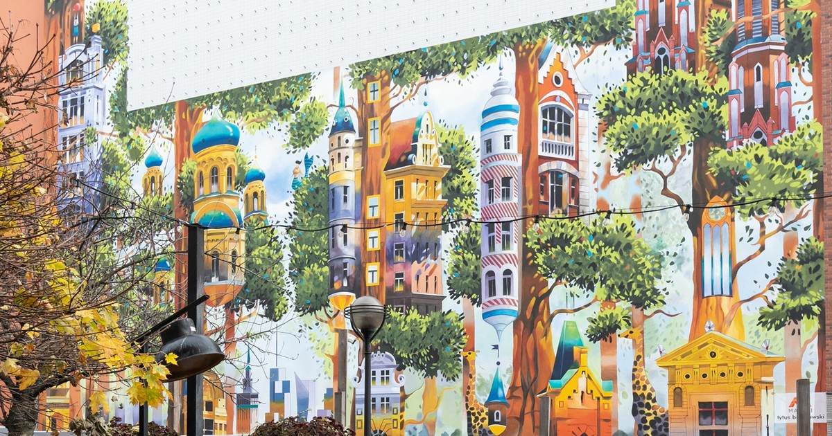 Praga-Północ: nowy mural Tytusa Brzozowskiego w Warszawie - Wiadomości