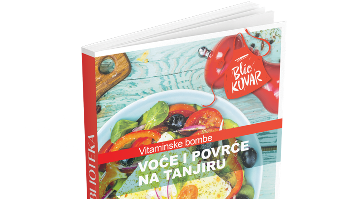 "Blic" danas poklanja kuvar sa receptima u kojima su vitamini glavni ...
