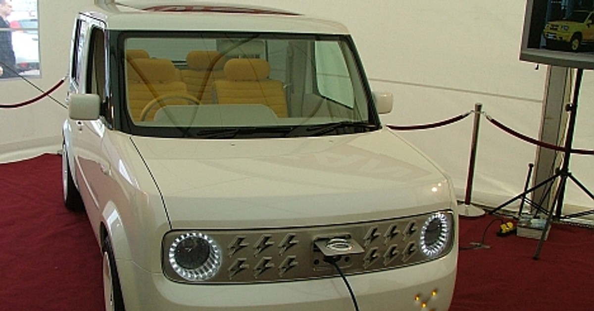 Nissan Denki Cube - Elektryczny sześcian