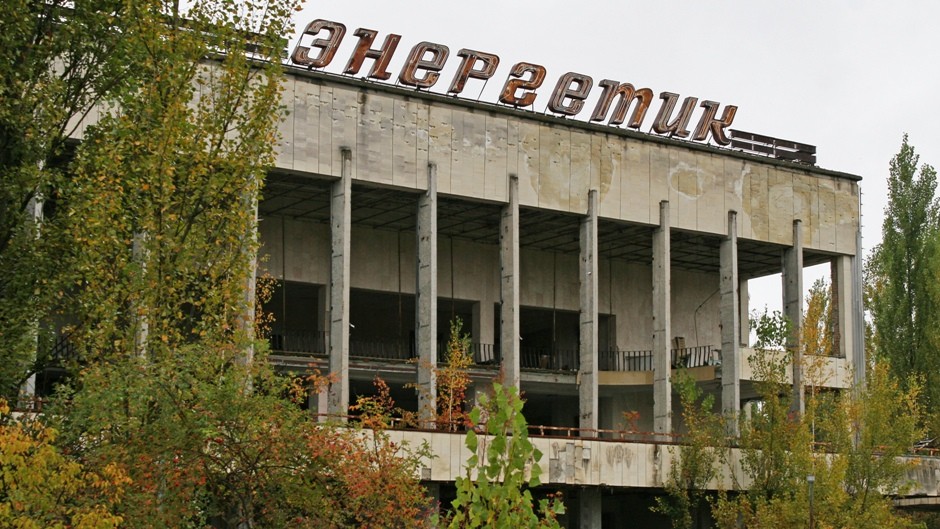 Ukraina - Prypeć - opuszczone miasto - Podróże