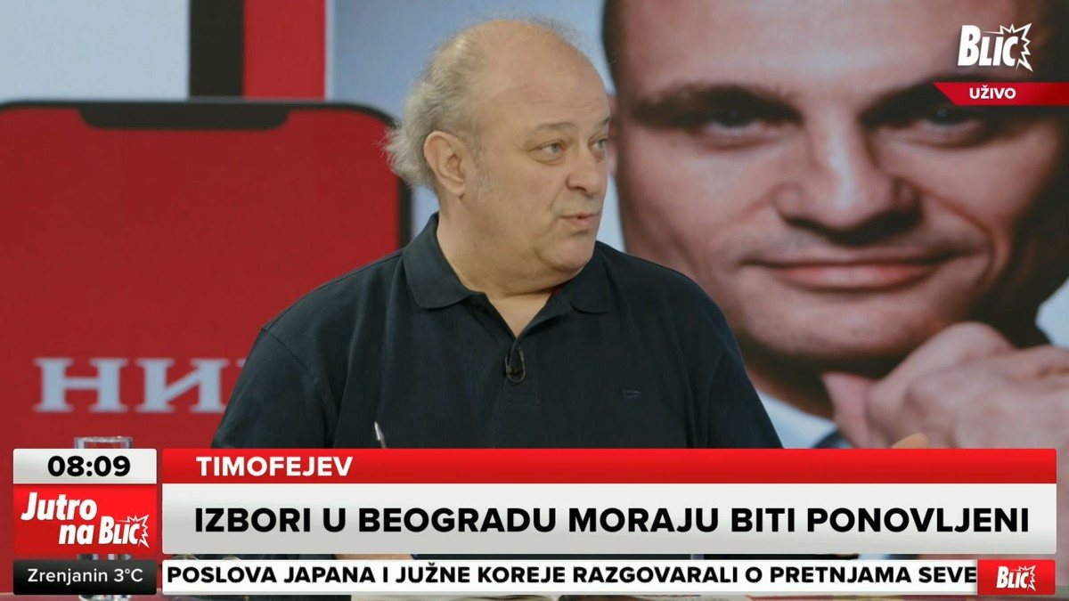 Aleksandar Timofejev, glavni urednik NIN-a, o ekskluzivnim pričama u ...