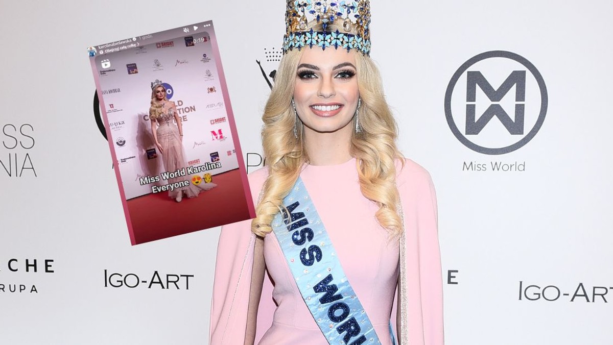 Miss World 2023. Karolina Bielawska jak księżniczka na wyborach ...