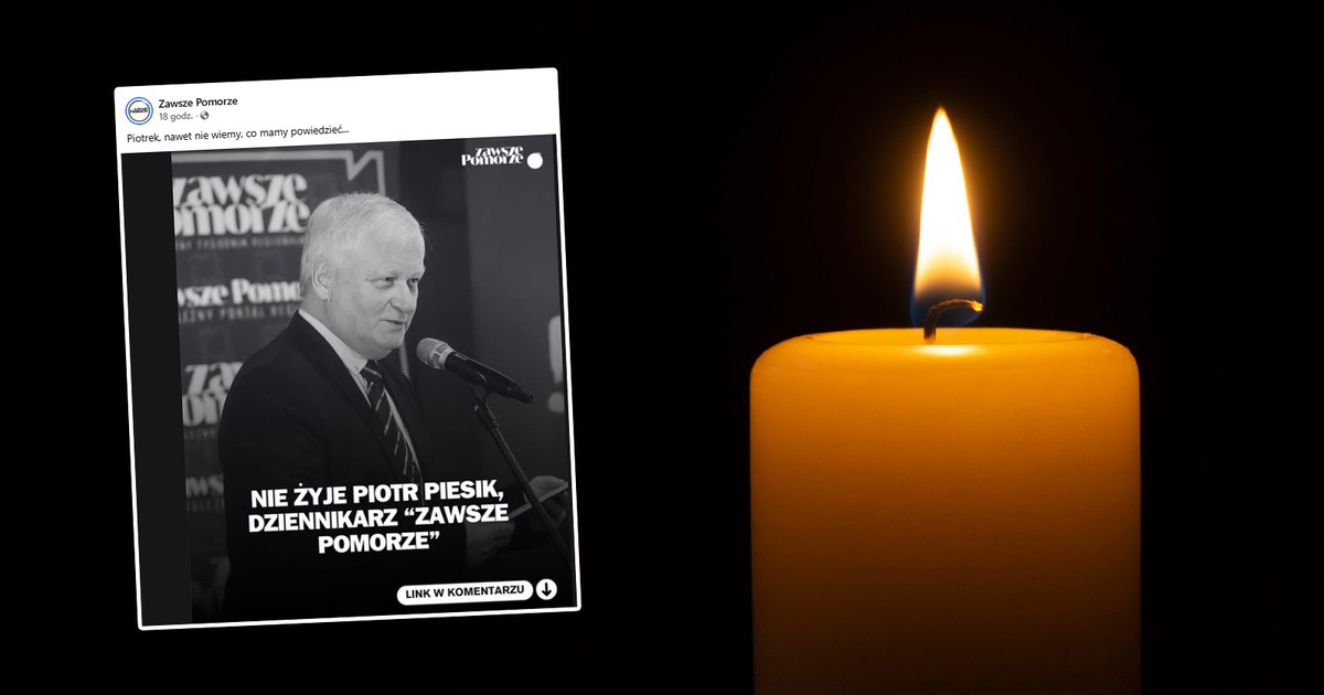 Piotr Piesik nie żyje. Dziennikarz zmarł nagle podczas urlopu w Portugalii