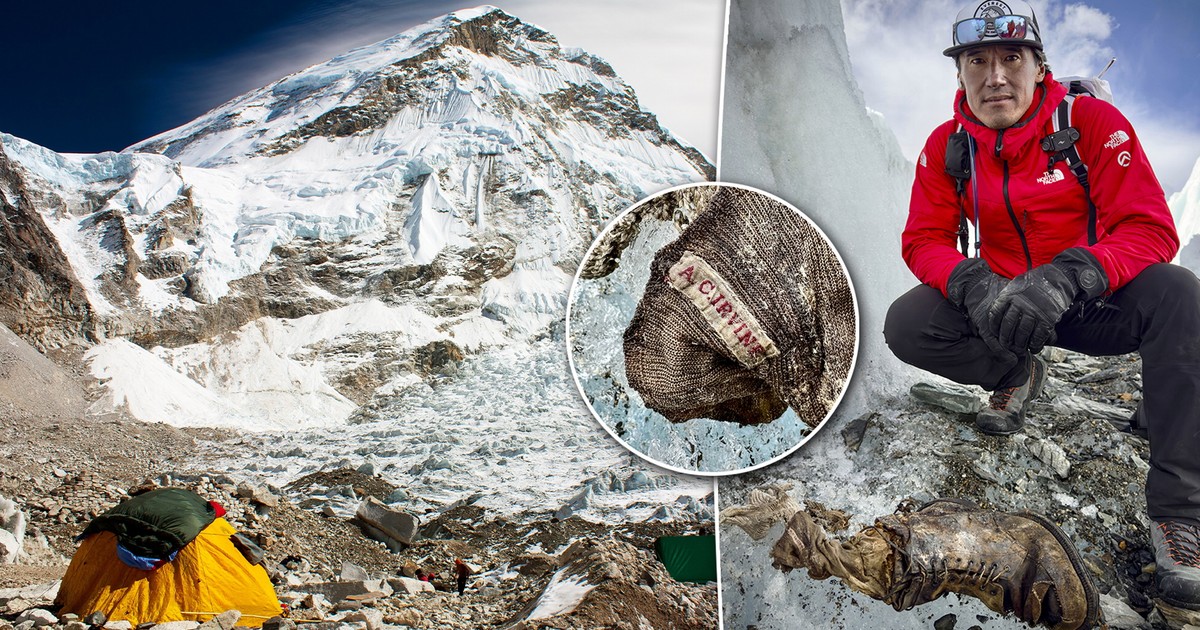 Sensacyjne odkrycie na Mount Everest: But ze szczątkami stopy