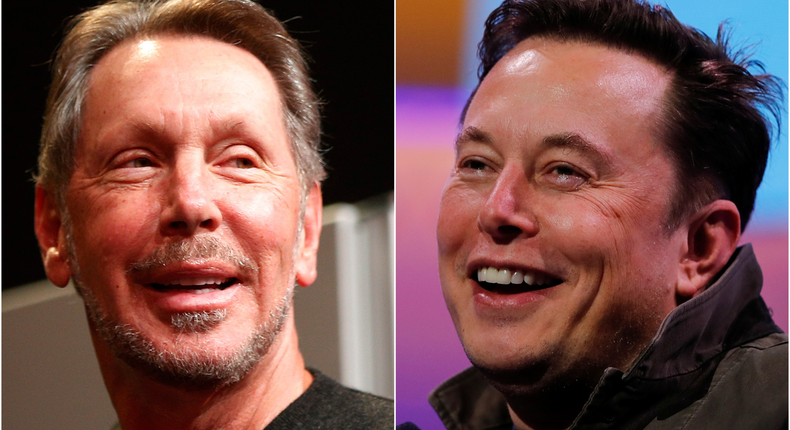 Elon Musk praises Oracle billionaire Larry Ellison's Hawaiian island ...