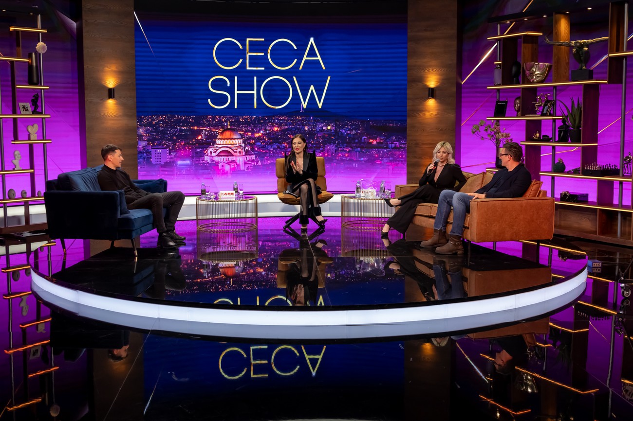 Ceca show na Blic TV, gosti Viktor Savić, Ana Kokić i Bane Tomašević - Blic