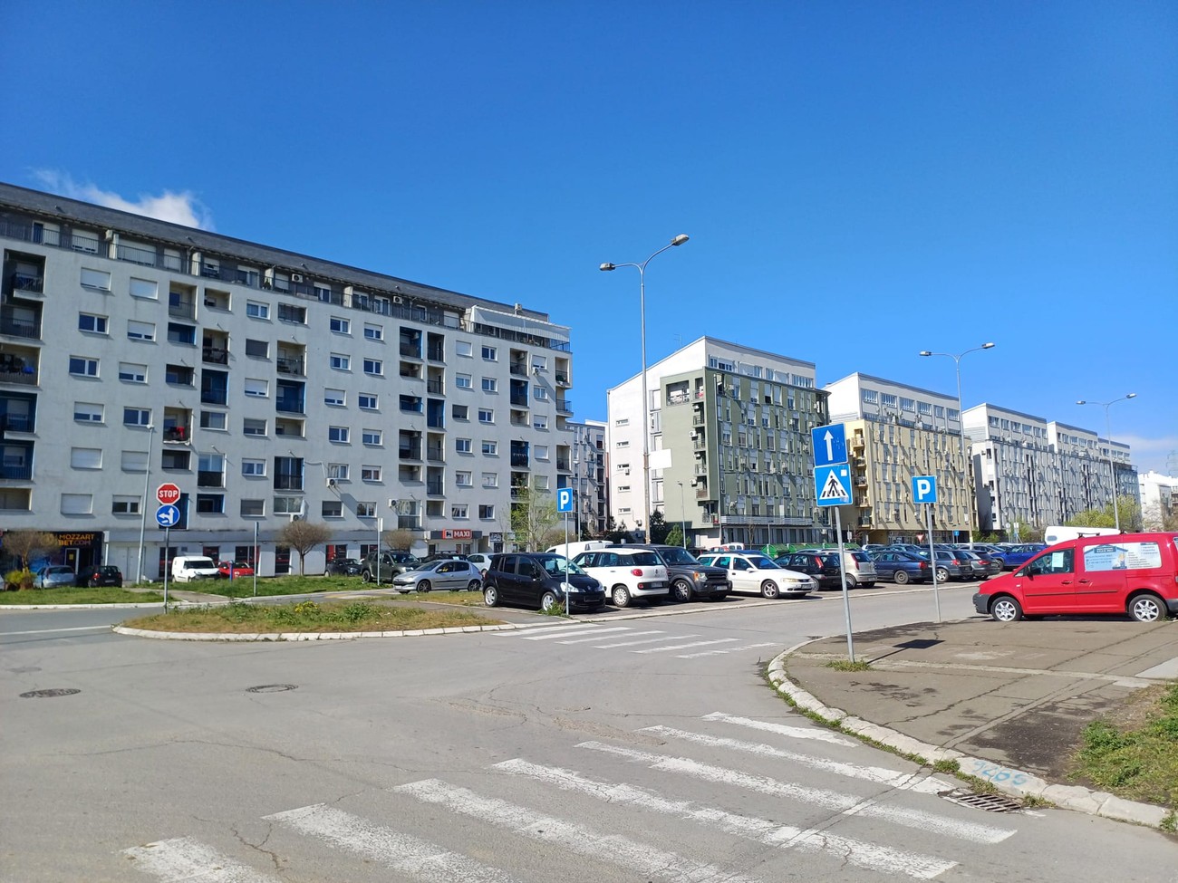 U toku gradnja stanova za vojsku i policiju u Beogradu u Ulici Mileve ...