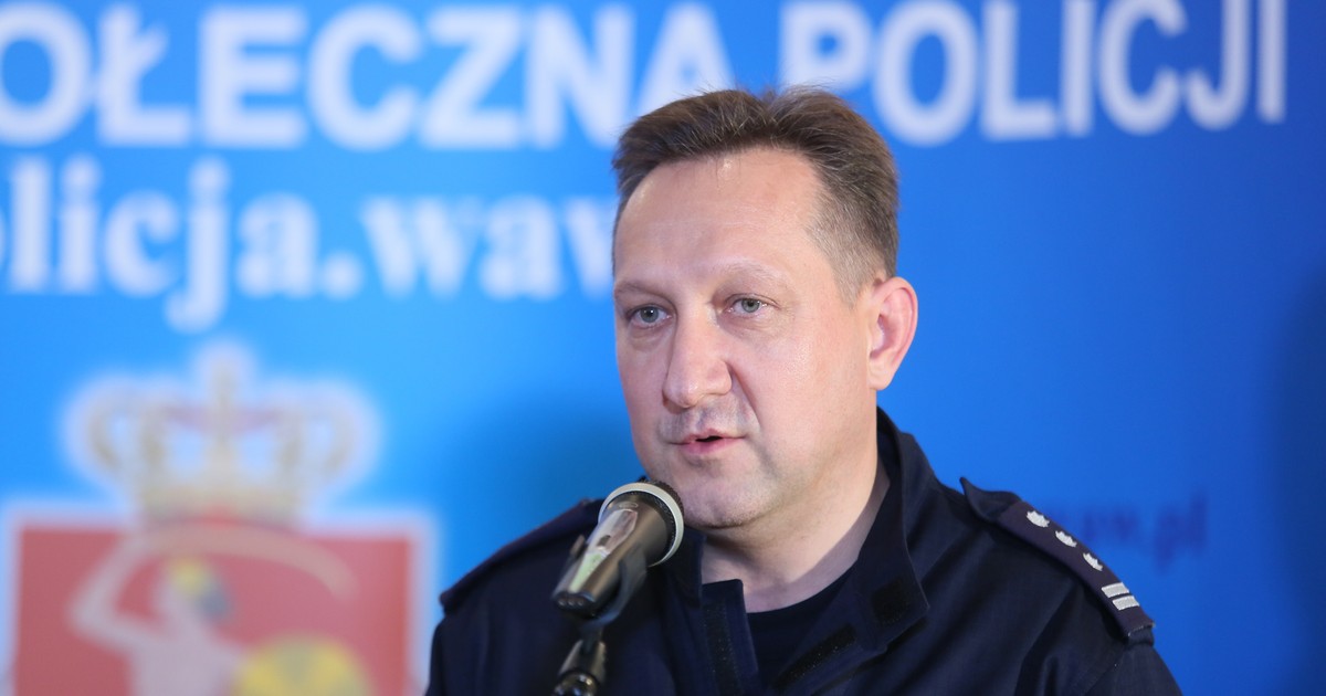 TVN24: dymisja szefa Komendy Stołecznej Policji - Wiadomości
