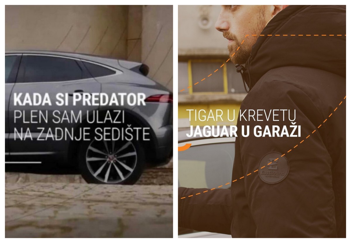 "Kada si predator, plen sam ulazi na zadnje sedište": Reklama od koje ...