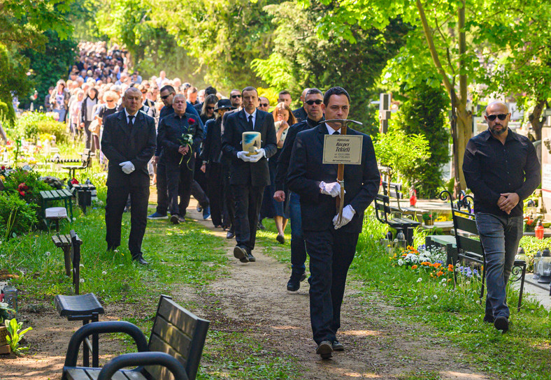 Pogrzeb męża Justyny Kowalczyk. Kacper Tekieli pochowany w Gdańsku ...