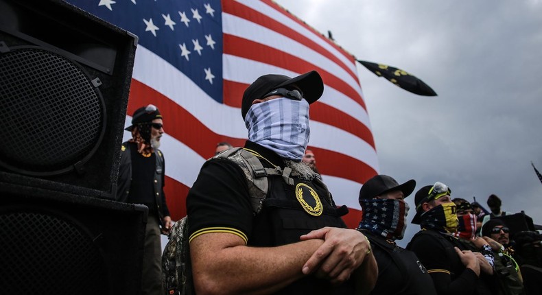The far-right Proud Boys were viewed as 'bar-fight types' and their ...