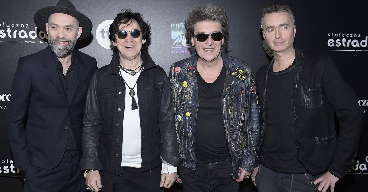 Lady Pank na jednej scenie z czterdziestoosobową orkiestrą. Duże ...