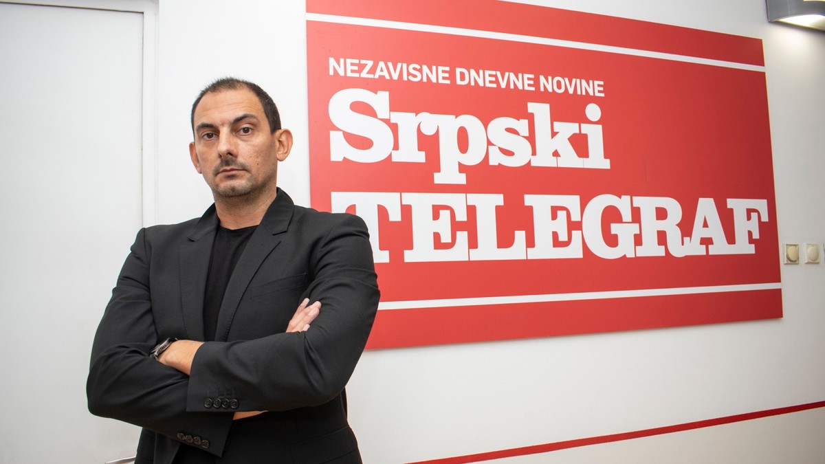 Glavni urednik "Srpskog telegrafa" napadnut ispred redakcije, mladić ga ...