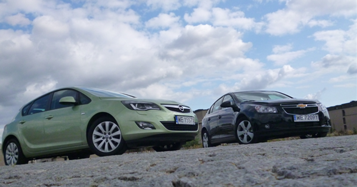 Opel Astra vs Chevrolet Cruze - Czy uczeń przerósł mistrza?