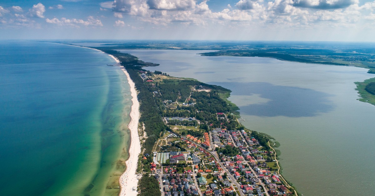 Zderzenie skuterów wodnych na jeziorze Jamno - Podróże