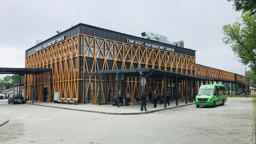 Nowy dworzec autobusowy w Sanoku