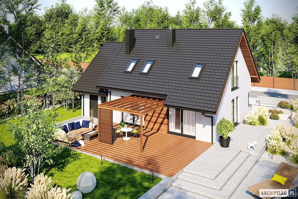 Domy na małą działkę – zobaczcie sześć świetnych projektów - Dom