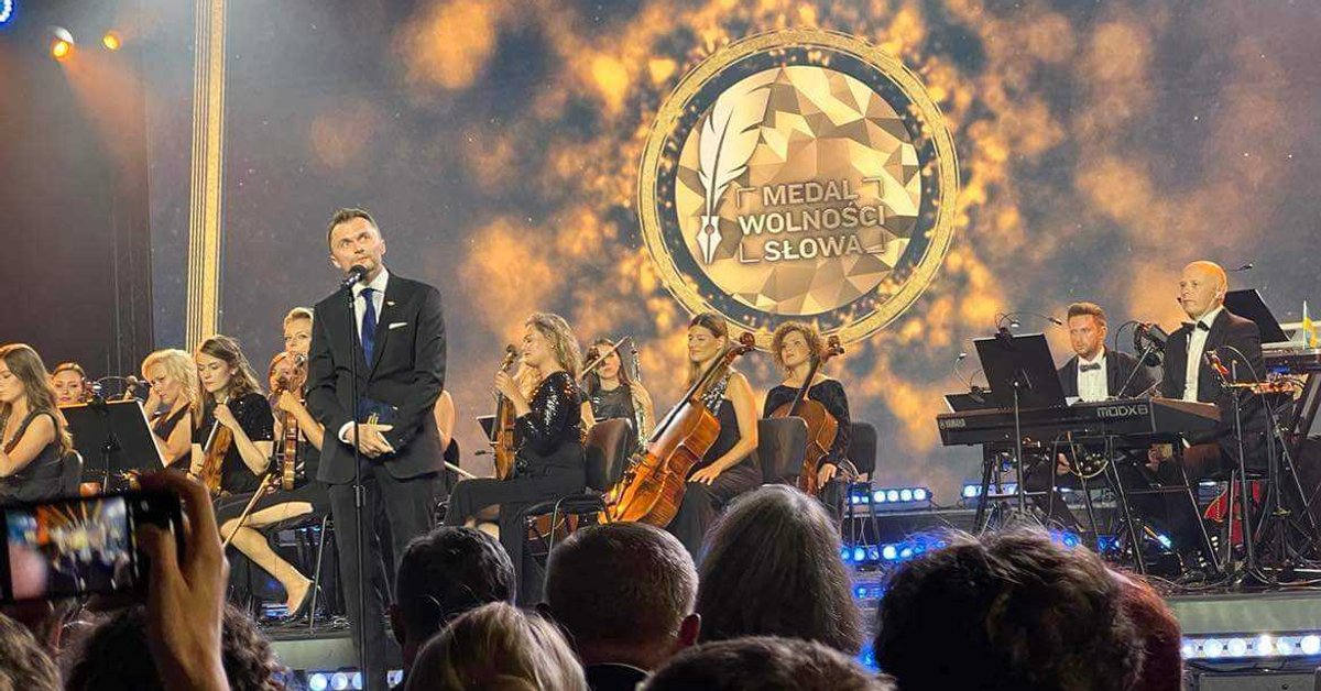 Poruszający apel Jaconia. Znamy laureatów Medalu Wolności Słowa ...