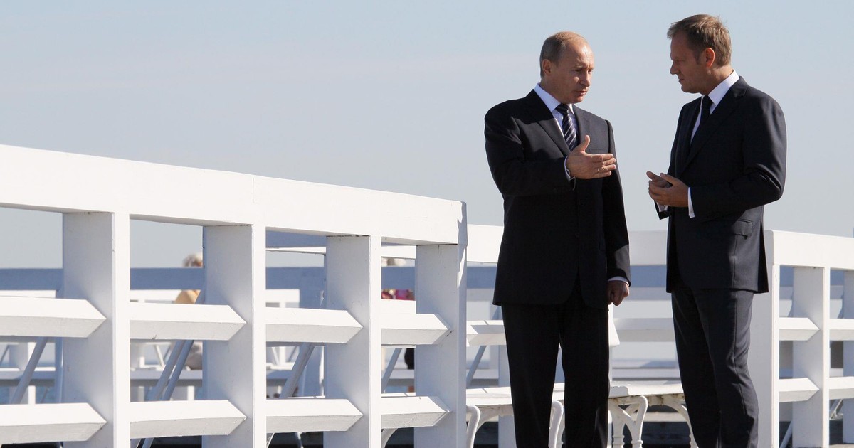 Tusk i Putin rozmawiali o Ukrainie na sopockim molo | Newsweek